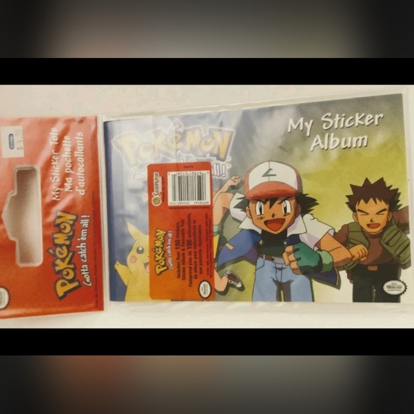 Pokemon | Toys | Vintage Pokemon Sticker Album My Sticker Album ...